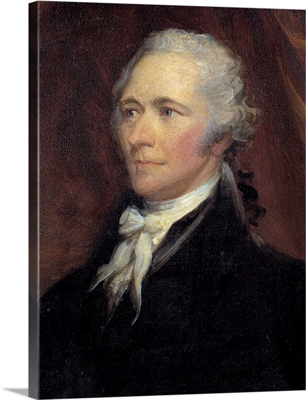 Portrait of Alexander Hamilton | Great Big Canvas