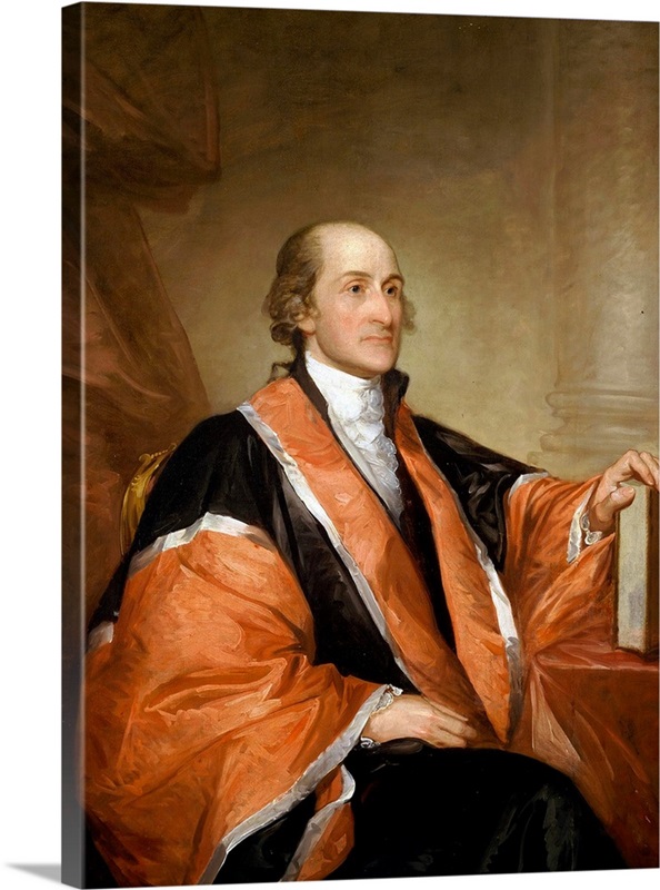 Portrait Of John Jay By Gilbert Stuart | Great Big Canvas