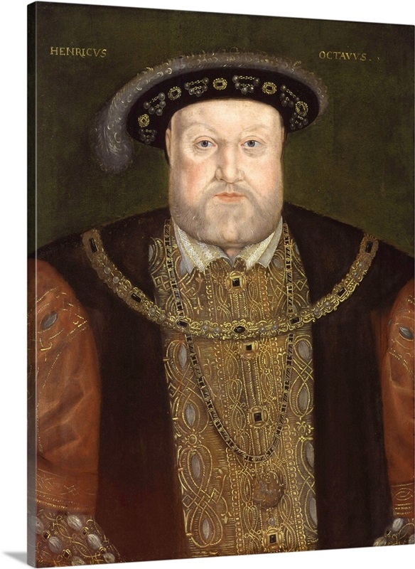 Portrait Of King Henry VIII | Great Big Canvas