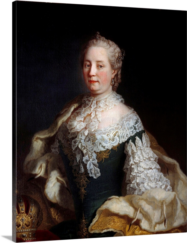 Portrait of Maria Theresa of Austria | Great Big Canvas