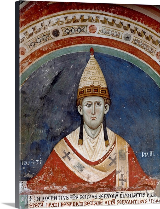 Portrait of Pope Innocent III | Great Big Canvas