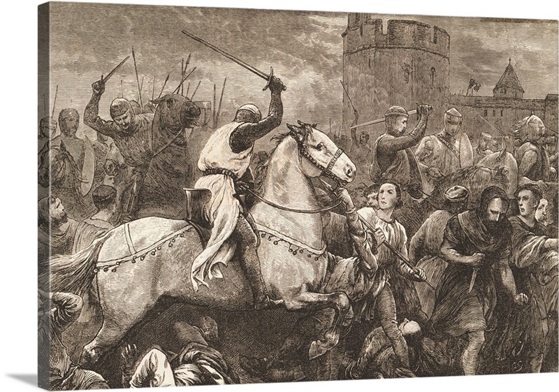 Print of the Papal Crusade Against the Waldenses | Great Big Canvas