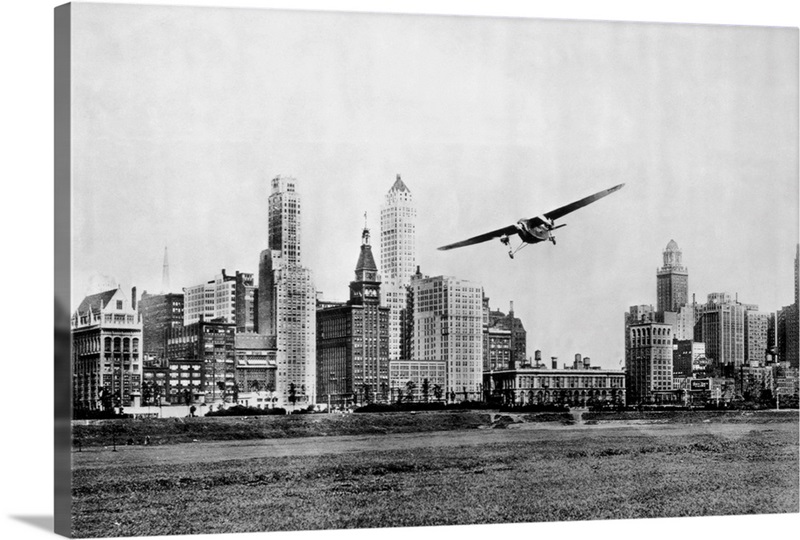 Propeller Aircraft In Chicago | Great Big Canvas