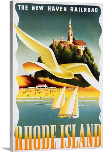 Rhode Island Poster By Ben Nason | Great Big Canvas