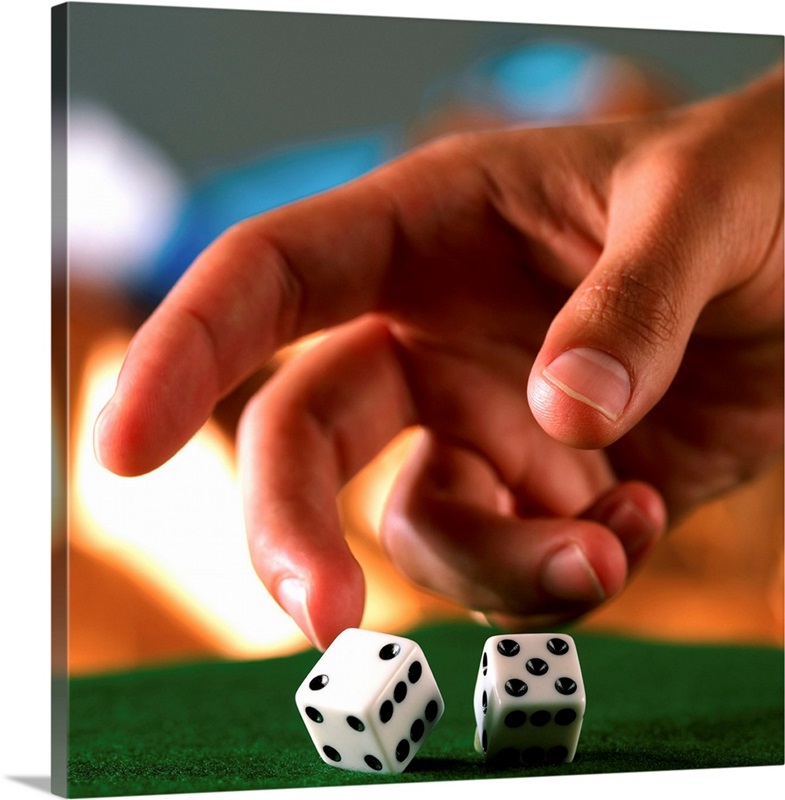 Rolling dice | Great Big Canvas