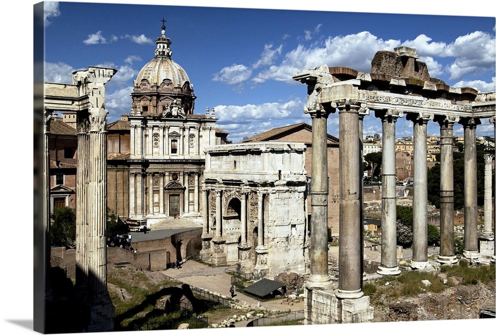 Roman Forum, Rome, Italy Wall Art, Canvas Prints, Framed Prints, Wall ...