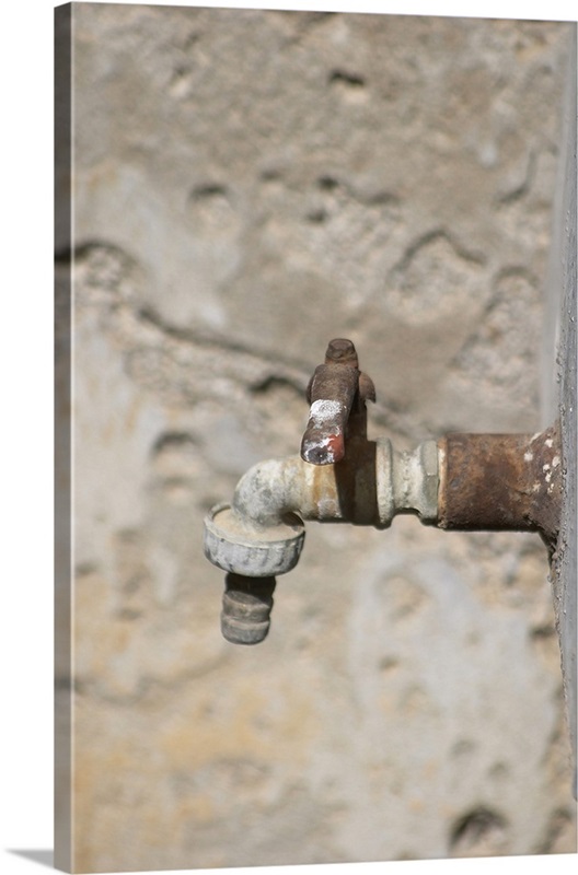 Rusty outdoor faucet | Great Big Canvas