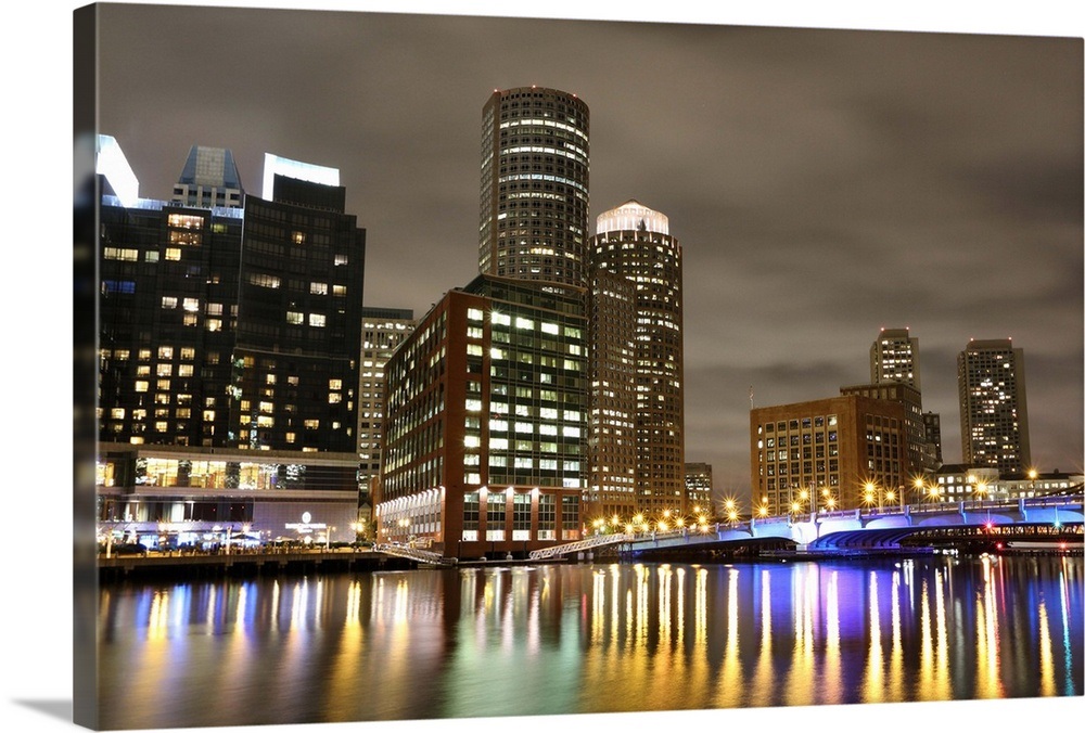 Seaport Bouldevard, Boston, Massachusetts Wall Art, Canvas Prints ...