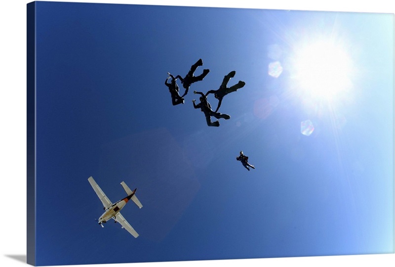 Skydive exit | Great Big Canvas