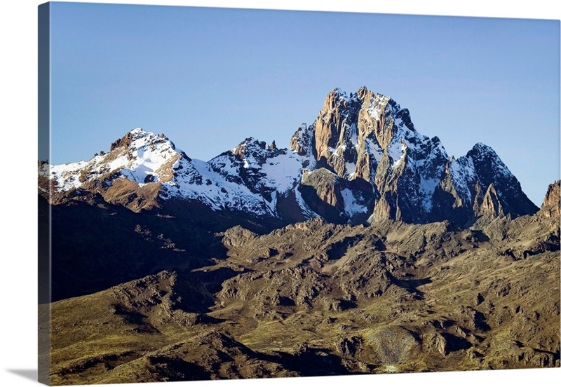 Snow On Mount Kenya | Great Big Canvas