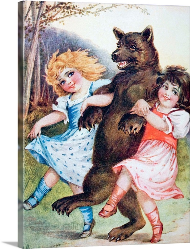 Snow White And Rose Red | Great Big Canvas