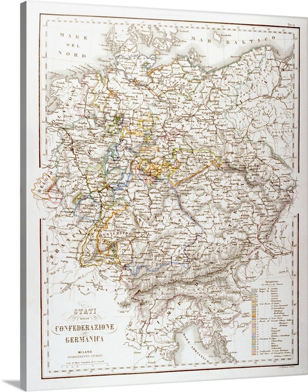States of the German Confederation | Great Big Canvas