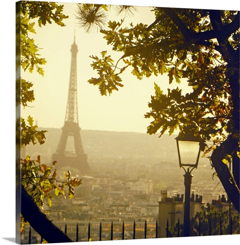 Sunset in Paris. | Great Big Canvas