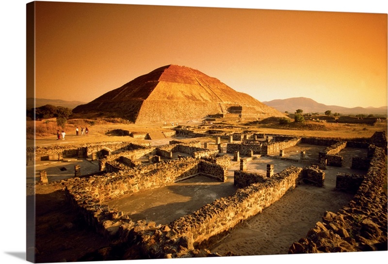Teotihuacan's Pyramid Of The Sun | Great Big Canvas