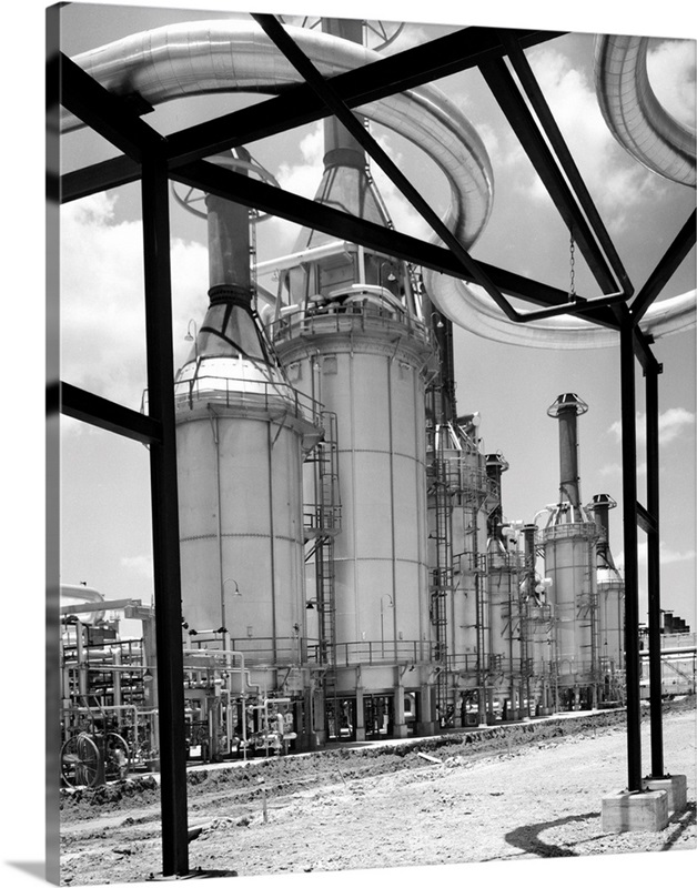 Texaco Refinery, Port Arthur, Texas | Great Big Canvas
