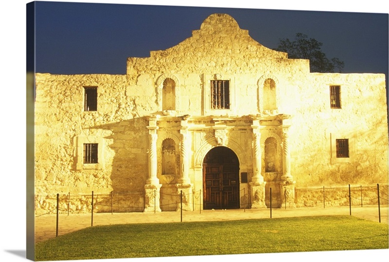 The Alamo Historic Mission, San Antonio, Texas | Great Big Canvas