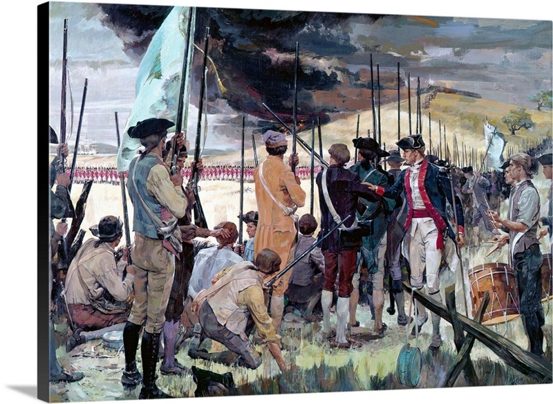 The Battle Of Bunker Hill | Great Big Canvas