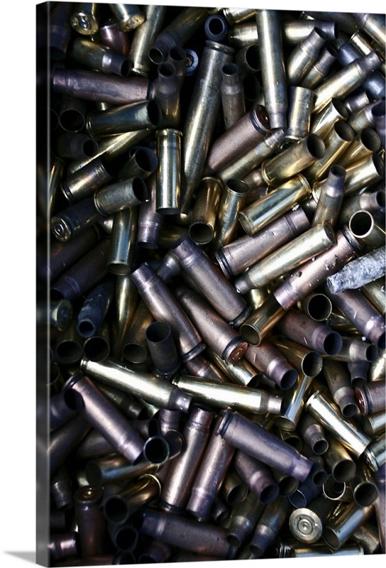 The casing of bullets | Great Big Canvas