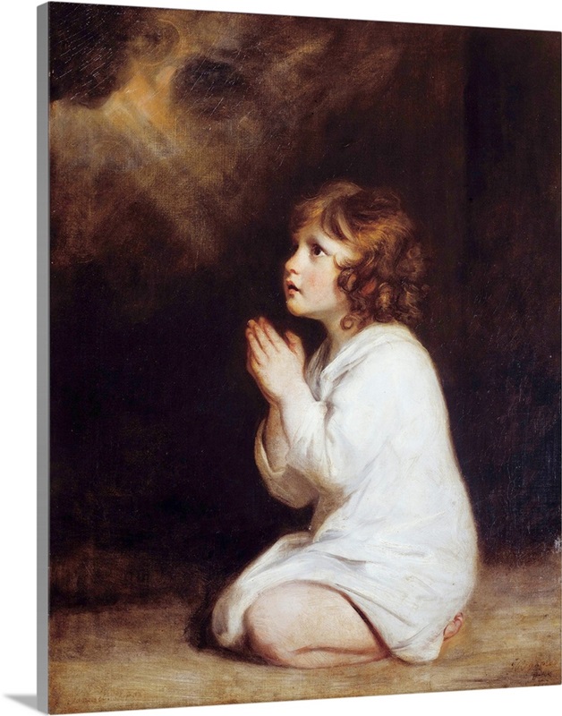 The infant Samuel praying by Joshua Reynolds | Great Big Canvas