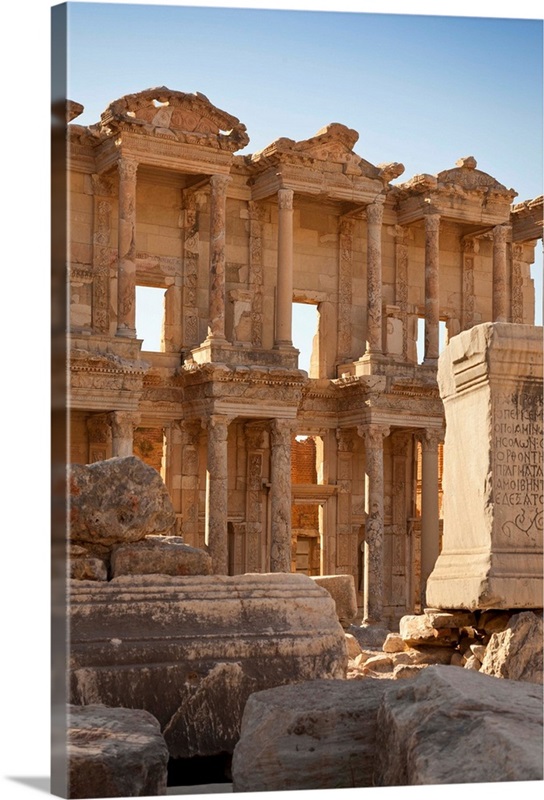 The library of Celsus | Great Big Canvas