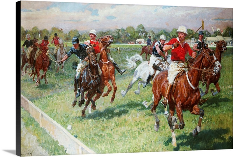 The Polo Game | Great Big Canvas