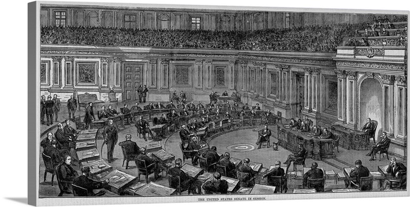 The United States Senate in Session | Great Big Canvas