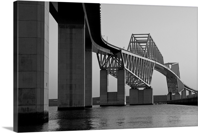 Tokyo Gate Bridge Of Koto-ku, Tokyo. | Great Big Canvas
