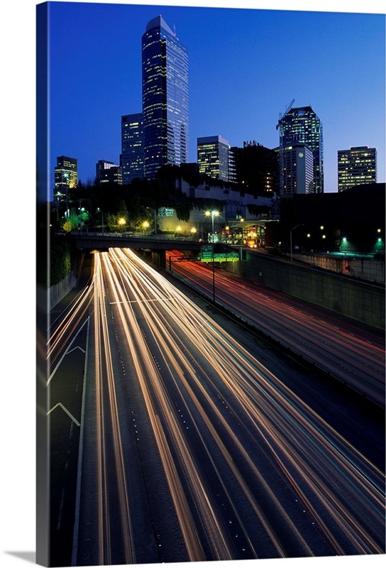 Traffic Lights On Interstate 5 | Great Big Canvas