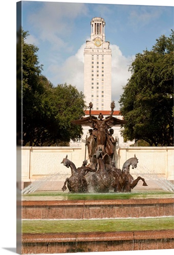 University of Texas Clock Tower, Austin, TX | Great Big Canvas