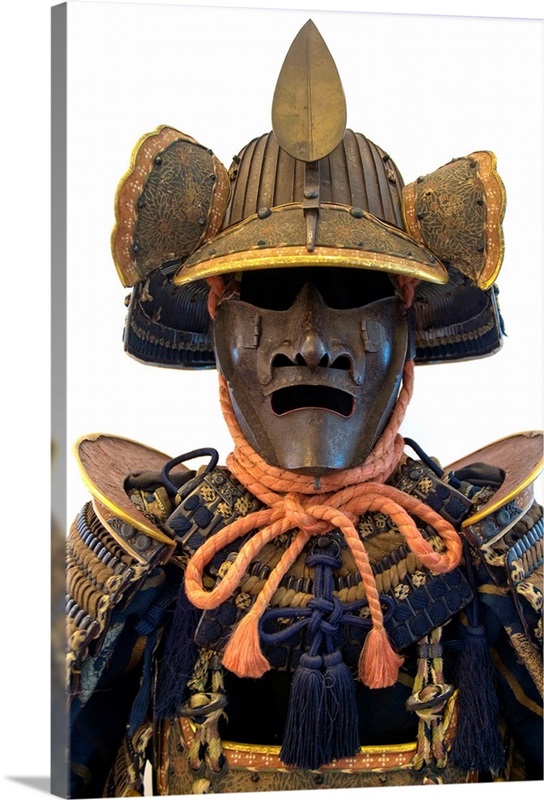 Upper Section Of A Samurai Suit Of Armor | Great Big Canvas