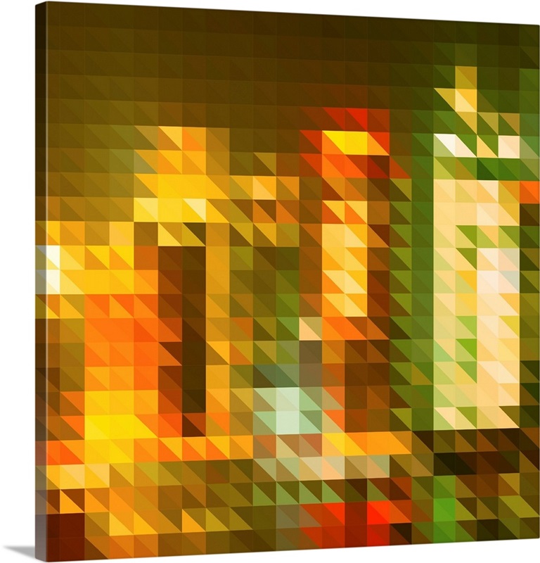 Urban Triangle Abstract | Great Big Canvas