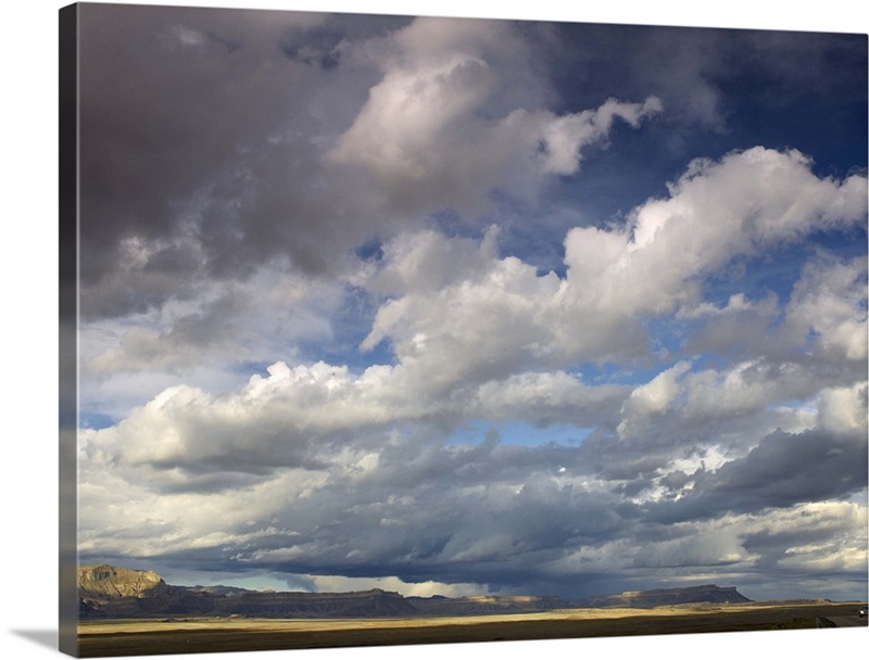 USA, Utah, Clouds over desert landscape | Great Big Canvas