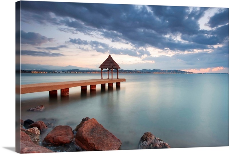 Water-scape sunrise. | Great Big Canvas