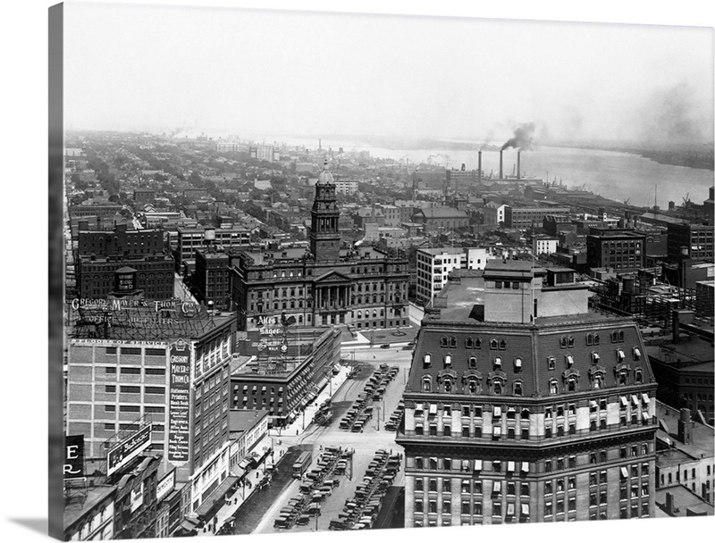 Wayne County Building In Detroit, Michigan | Great Big Canvas