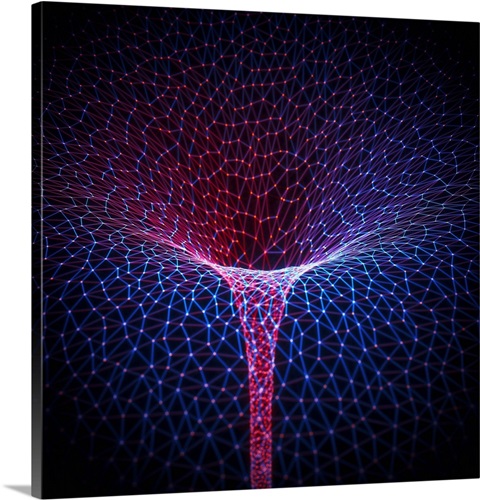 Wormhole, Illustration Wall Art, Canvas Prints, Framed Prints, Wall ...