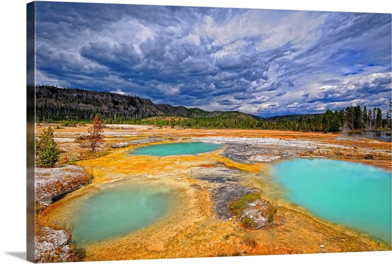 Yellowstone landscape | Great Big Canvas