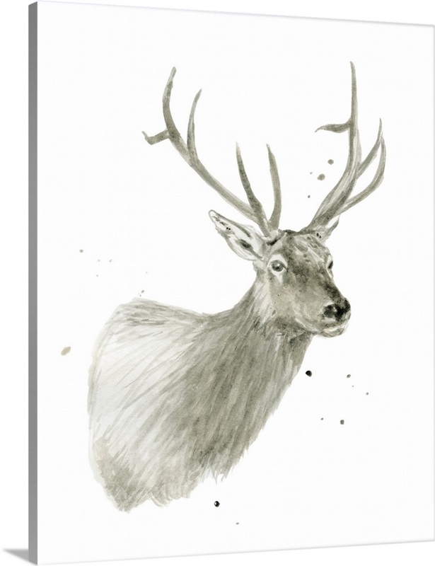 Buck Bust | Great Big Canvas