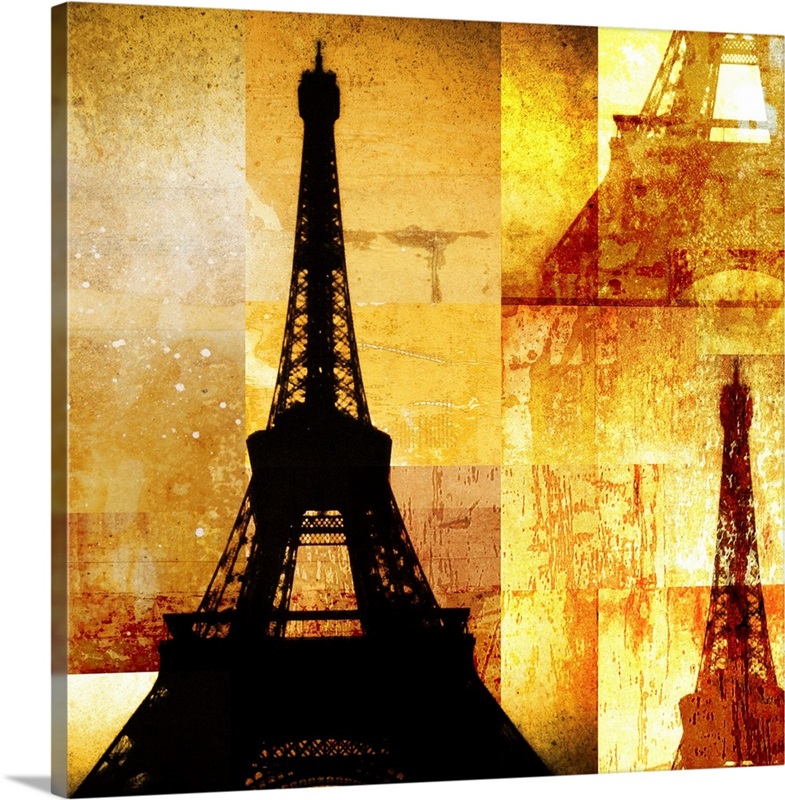 Eiffel Tower Collage | Great Big Canvas