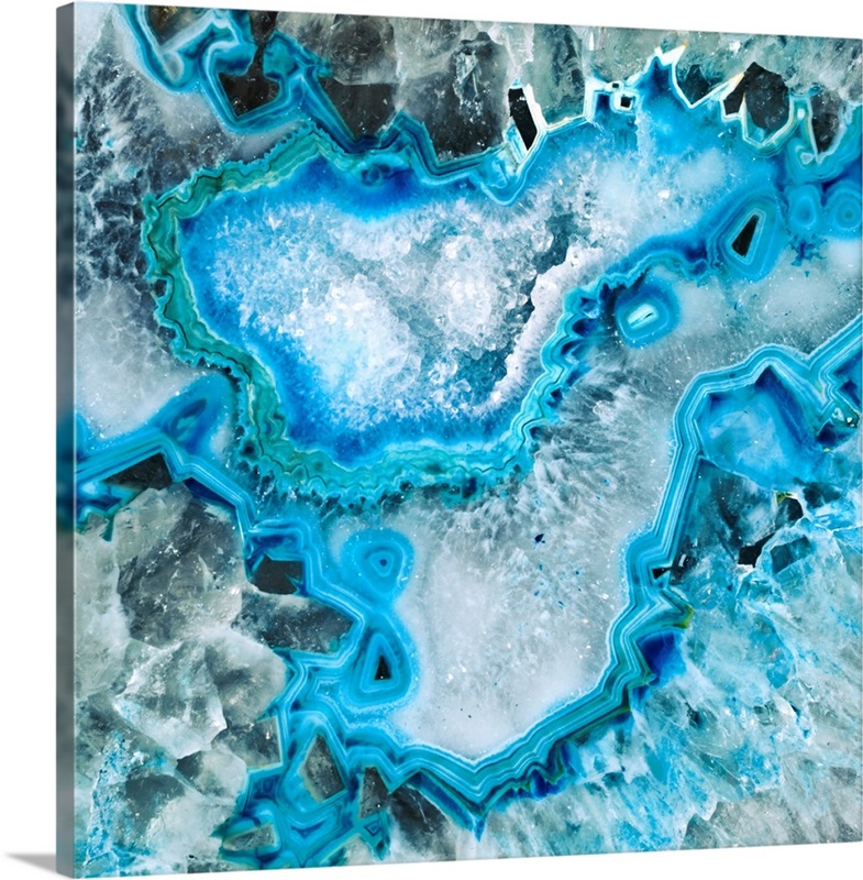 Ice Crystal Geode | Great Big Canvas