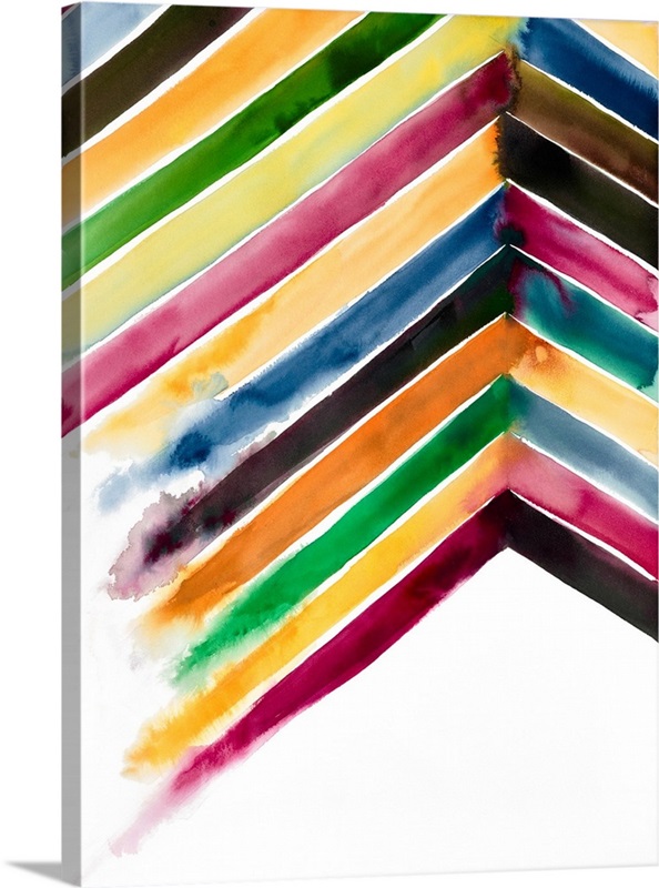 Inky Stripes 1 | Great Big Canvas