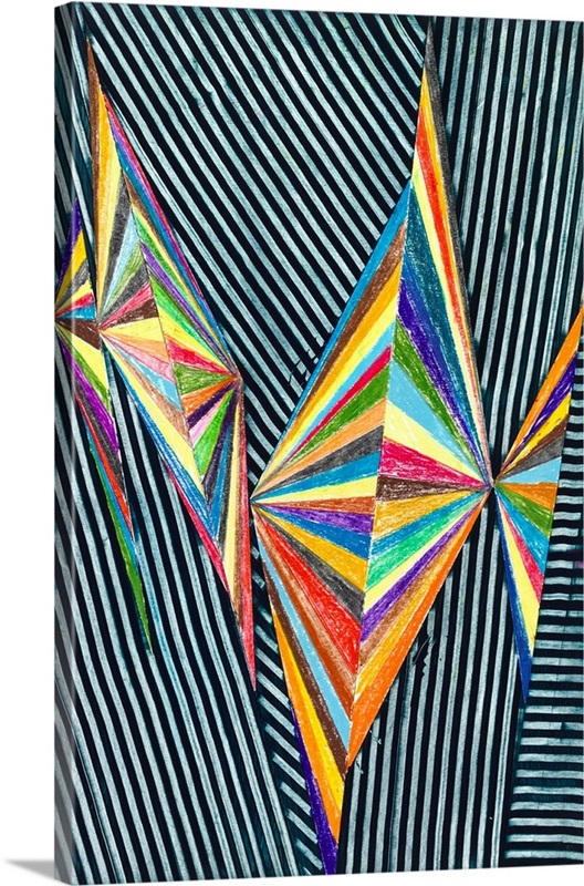 Lenticular J | Great Big Canvas