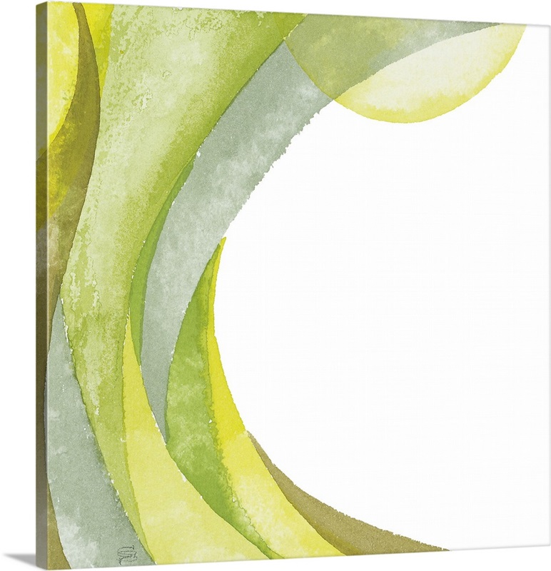 Lime Geometric I | Great Big Canvas