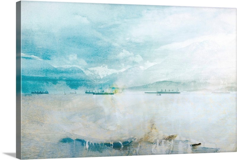 Misty English Bay | Great Big Canvas