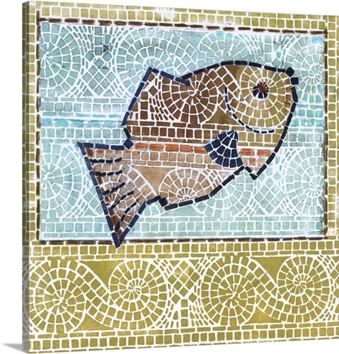 Mosaic Fish | Great Big Canvas