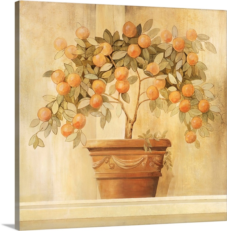 Orange Topiary | Great Big Canvas