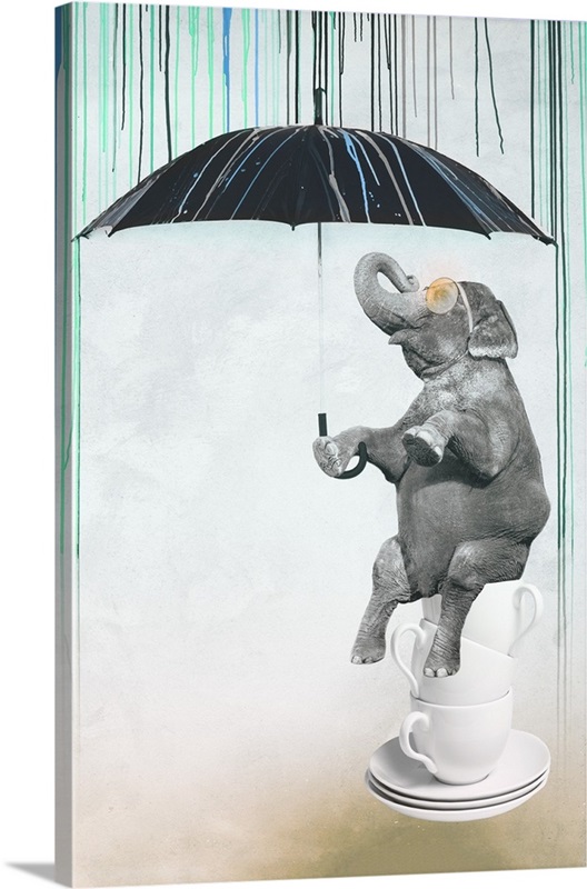 Raining Colors Wall Art, Canvas Prints, Framed Prints, Wall Peels ...