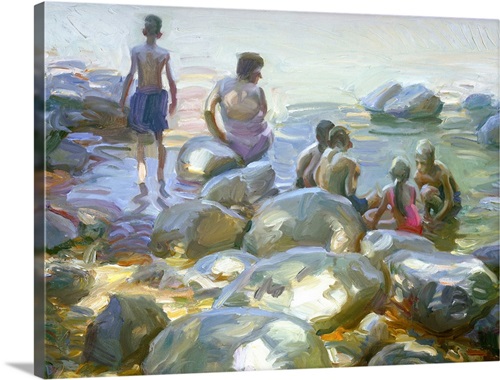 River Rocks | Great Big Canvas