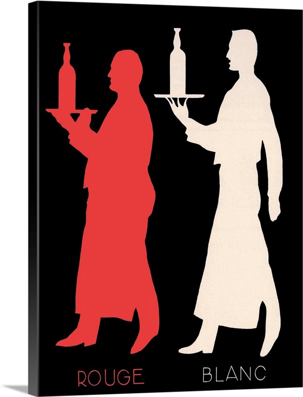 Rouge and Blanc | Great Big Canvas