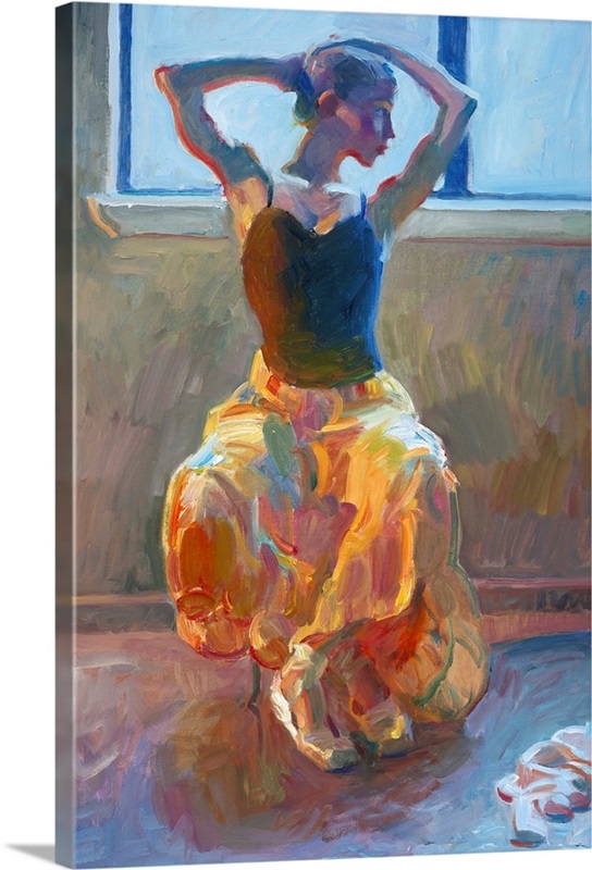 Seated Dancer | Great Big Canvas