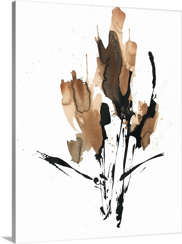 Sepia Florals 3 | Great Big Canvas